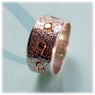 Al Joe Ring with Bear Paws – Tribal Expressions