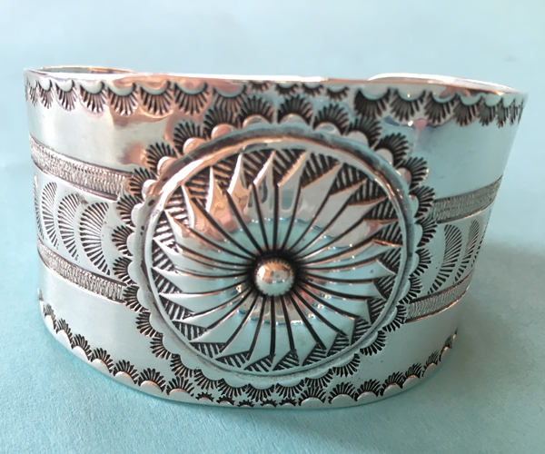 Kenneth Johnson Sterling Bracelet – Tribal Expressions